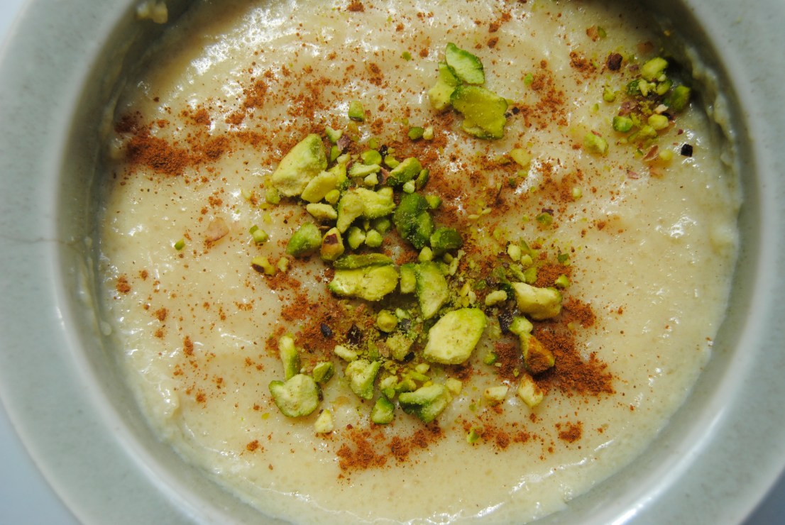 Fereni (Persian Rice Pudding) | my jerusalem kitchen